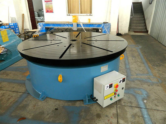 Horizontal Welding Motorized Rotary Table Positioner 10 T for 1400 mm ...